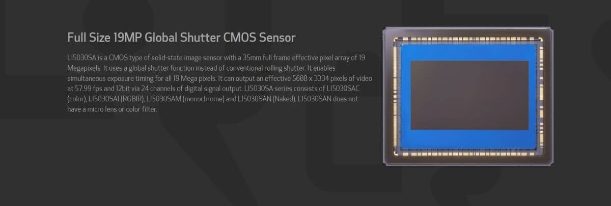 Canon Releases a Full Frame 19MP Global Shutter Sensor - Canon Rumors
