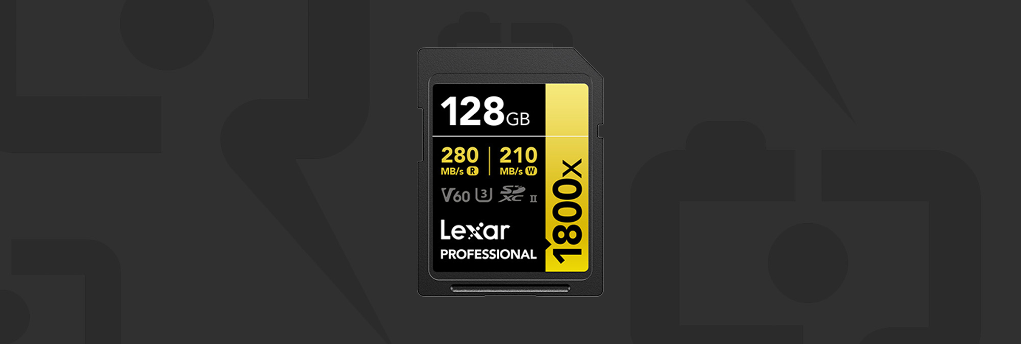 Lexar 128GB Professional 1800x UHS-II SDXC Memory Card (GOLD Series, 2-Pack) $55 (Reg $95 ...